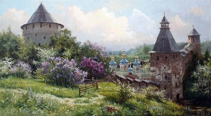Vladimir Zhdanov, 1959 | Siberian landscape painter | Tutt'Art ...